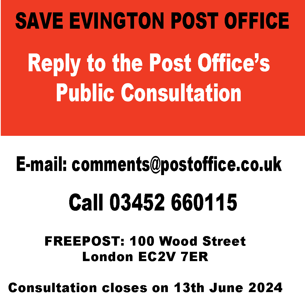 Evington-Post-Office-Campaign – Evington Echo