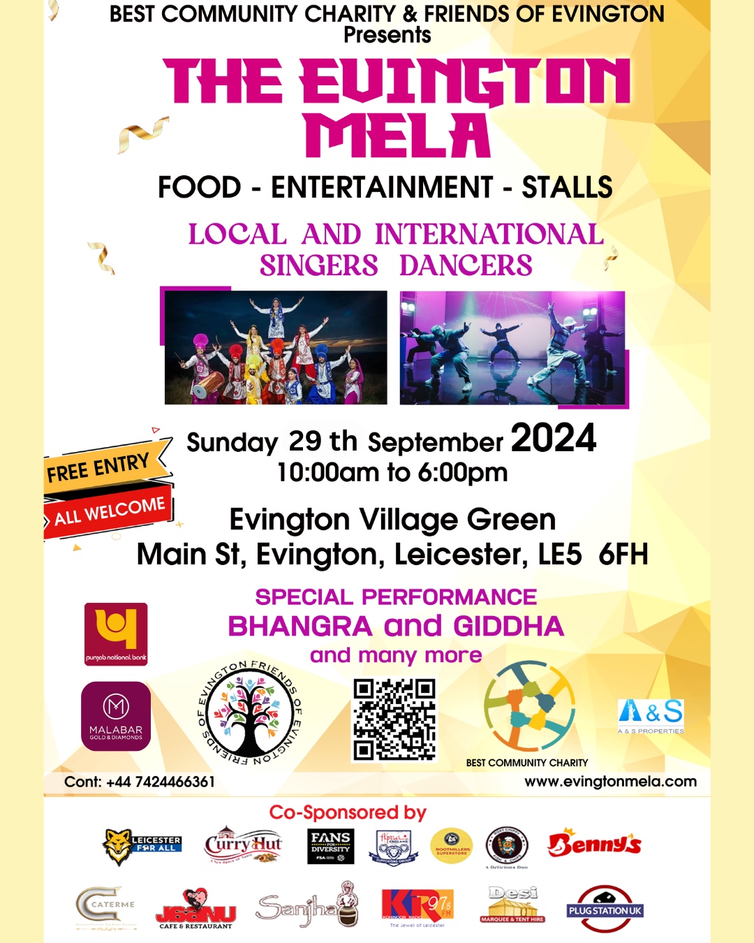 Evington Mela postponed until Sunday 29th September 2024 – Evington Echo