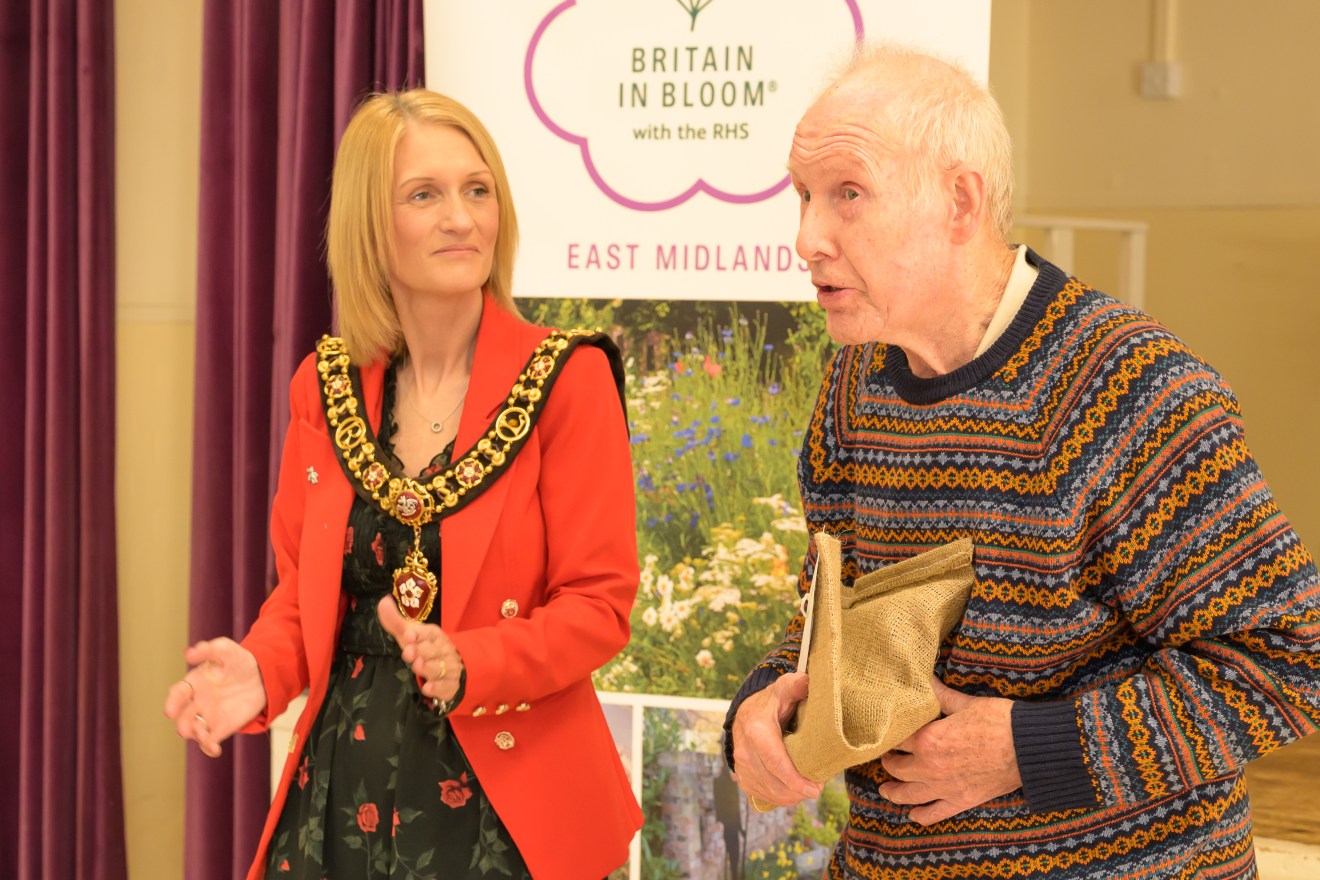 Malcolm and Lord Mayor – Evington Echo