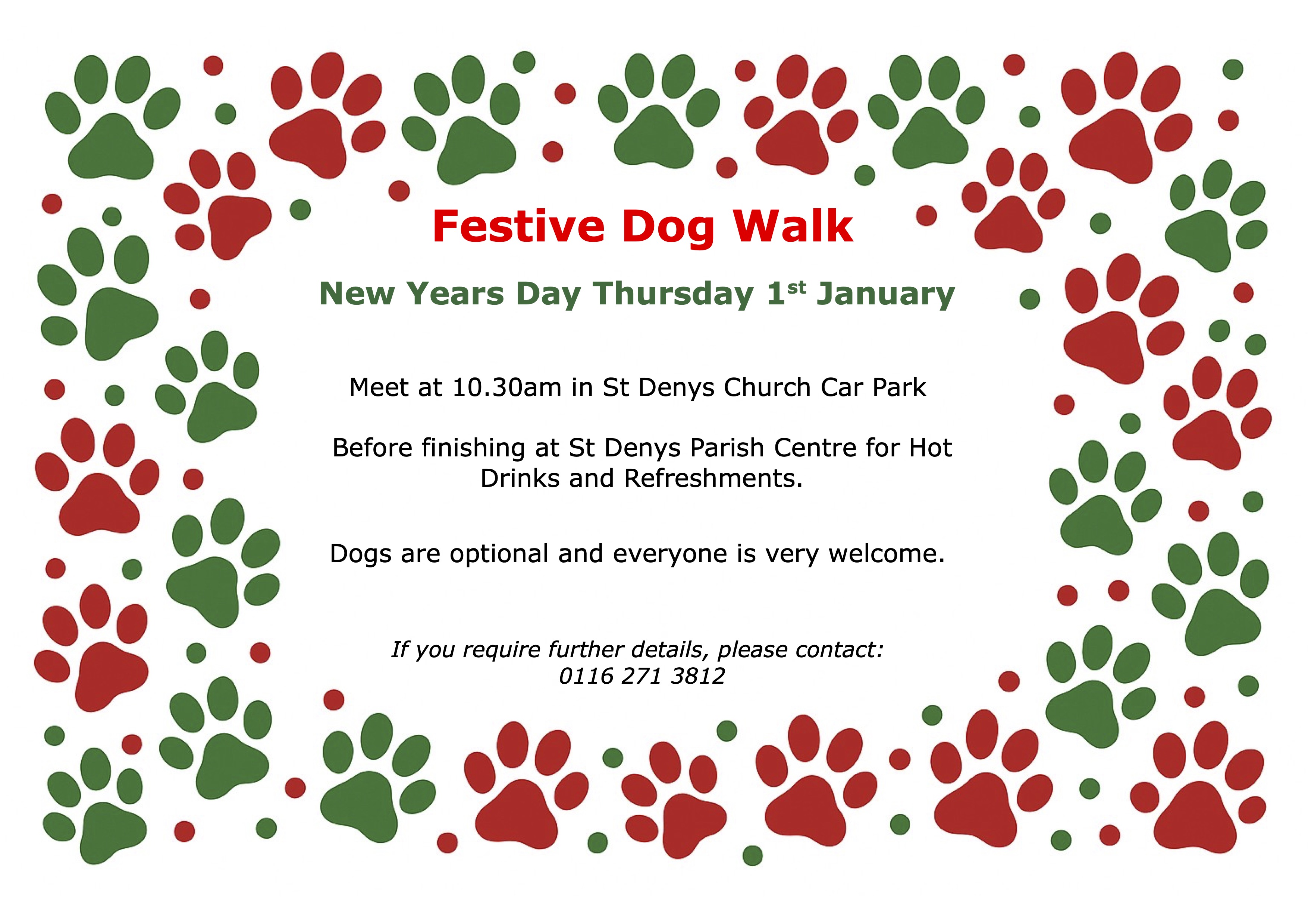Dog Walk Poster-1 – Evington Echo